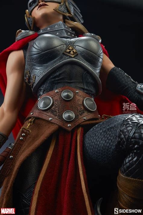 Sideshow 女雷神 简·福斯特 Thor Jane Foster 20寸 Pf雕像 拆盒