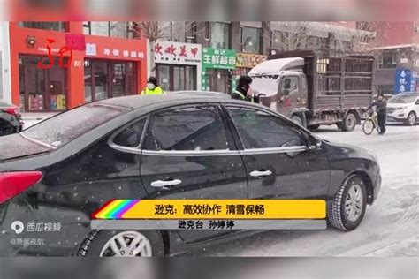 黑龙江全省普降大雪 相关部门全力保障交通出行