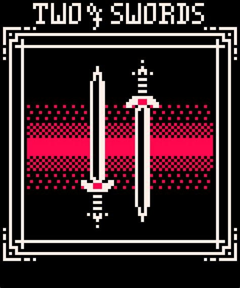 Tarot Card Art [drawn With Pico8 Palette] R Pico8