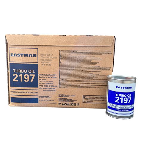 Eastman Turbo Oil 2197 - Case of 24 US Quarts