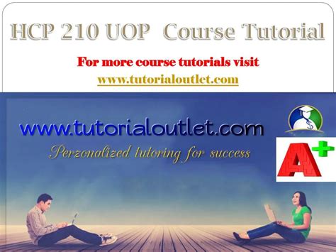 Ppt Hcp Uop Course Tutorial Tutorialoutlet Powerpoint
