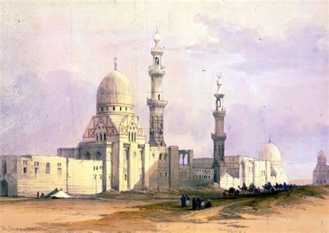 Pyramids And Temples In Ancient Egypt Tombs Of The Caliphs Cairo