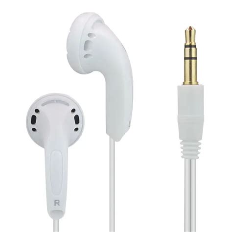 35mm New Diy Earbud Sport In Ear Earphone Earbud Dynamic Flat Head