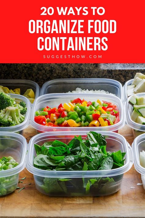 20 Ways To Organize Food Storage Containers Without Any Hassle