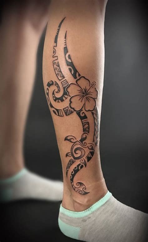 Polynesian Tribal Tattoo For Women