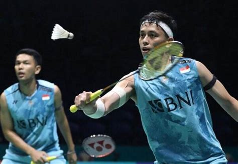 Lewati Rintangan Pertama Di Indonesia Masters 2024 Fajar Alfian Rian