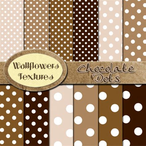 Second Life Marketplace Wallflowers Chocolate Dots