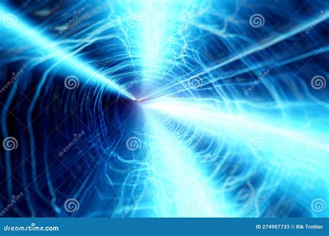 Quantum Tunneling Concept Abstract Stock Illustration Illustration Of
