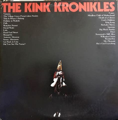 The Kinks The Kink Kronikles 2 X Vinyl Columbia House Lp