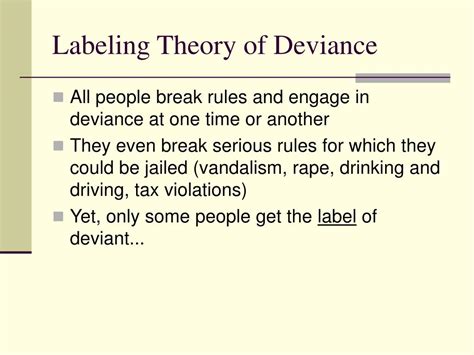 Ppt Labeling Theory Powerpoint Presentation Free Download Id845217