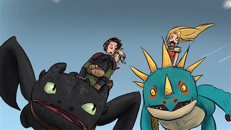 How To Train Your Dragon Astrid And Hiccup Comic Telegraph