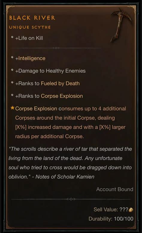 แนะนำยูนิคไอเทม S Tier ให้ชาว Necromancer แห่ง Diablo 4 4gamers Thailand