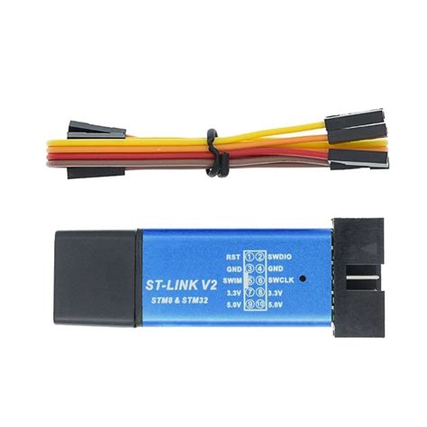 jual st link stlink st link v2 mini stm8 stm32 downloader programmer