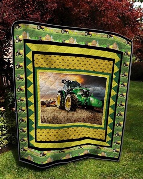 Tractor Td10111449 Quilt Blanket Wordle273 In 2024 Tractor Quilt