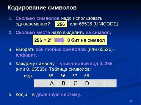 Калькулятор кодирования