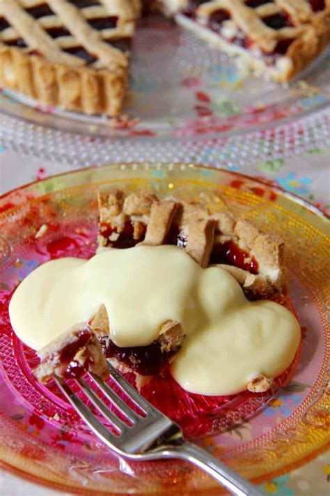 Giant Jam Tart Janes Patisserie