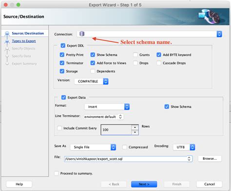 How To Export Schema In Sql Developer Printable Forms Free Online