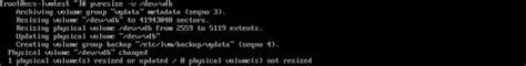 实验：linux热扩容已有磁盘分区（lvm） 知乎