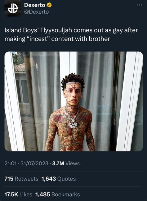“comes Out As Gay After Making Incest Content With Brother” R