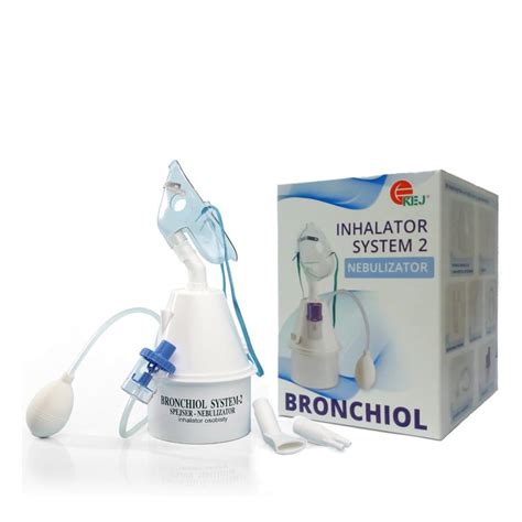 Небулайзер и спейсер для ингалятора KEJ Bronchiol System 2-in-1 – Ortotēka