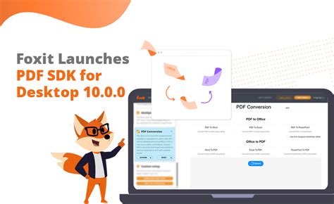 Foxit Launches Pdf Sdk For Desktop Foxit Pdf Sdk