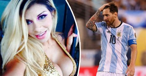 Stunning Argentine Model Claims Sex With Lionel Messi Was Like Bedding Dead Body Daily Star