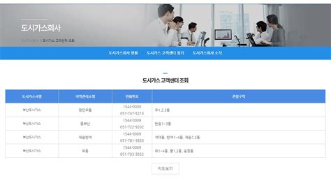 부산 도시가스 고객센터