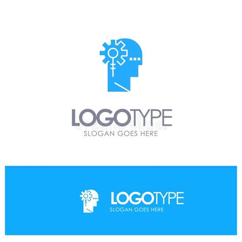Analytics Critical Human Information Processing Blue Solid Logo