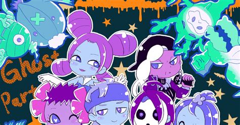 ポケモン人間絵 ♤ghost Party♠ 柚希 佳凛のイラスト Pixiv