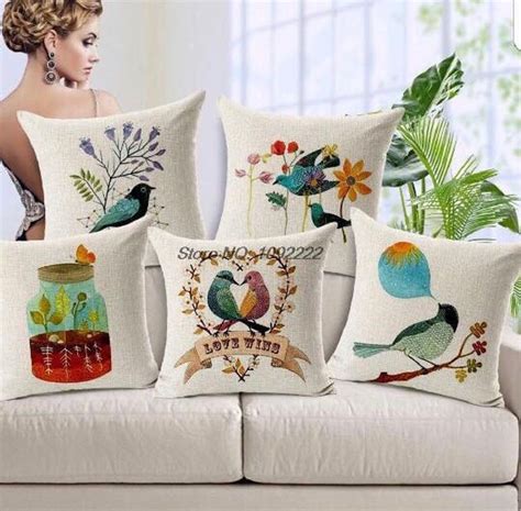 New Panipat Textile Zone Set Of 5 Jute Cushion Covers 40x40 Cm 16x16