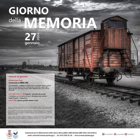 Spoleto Ricorda Il Giorno Della Memoria Spoleto 7 Giorni
