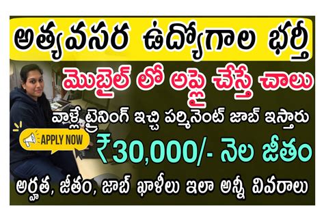 Tcs Recruitment 2023 తెలుగు వస్తే అప్లై చేయండి వాళ్లే ట్రైనింగ్ ఇచ్చి జాబ్ ఇస్తాను 30 000