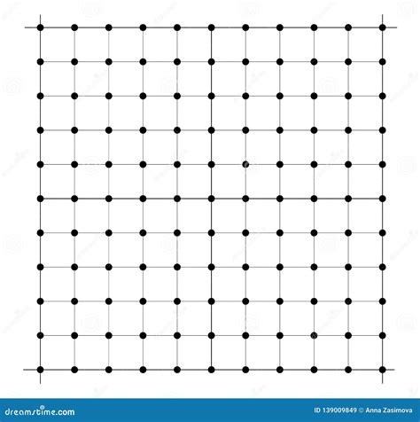 Measured Grid Graph Plotting Grid Corner Ruler With Measurement