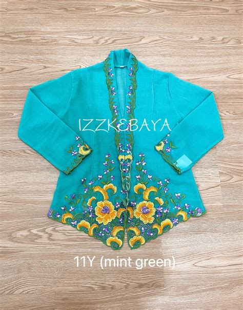 Kebaya Nyonya Budak Knb1255 11yr Butik Kebaya Nyonya