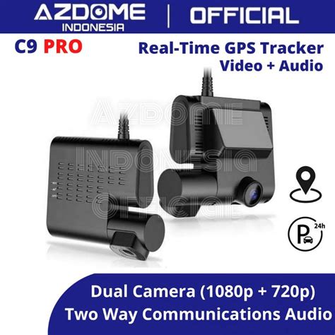 Jual Azdome C9 Pro 4g Dual Camera Dashcam Gps Tracker Shopee Indonesia