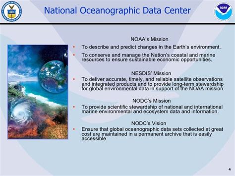 Noaas National Oceanographic Data Center