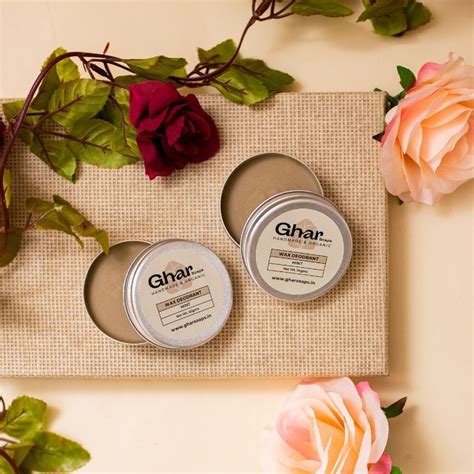 Buy Ghar Soaps Organic Deodorant For Women And Men Strawberry Online