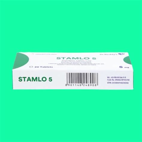 Thuốc Stamlo 5 điều Trị Tăng Huyết áp Và Thiếu Máu Cục Bộ Cơ Tim