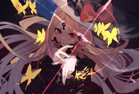 Safebooru 1girl Abigail Williams Fate Bangs Bare Shoulders Black