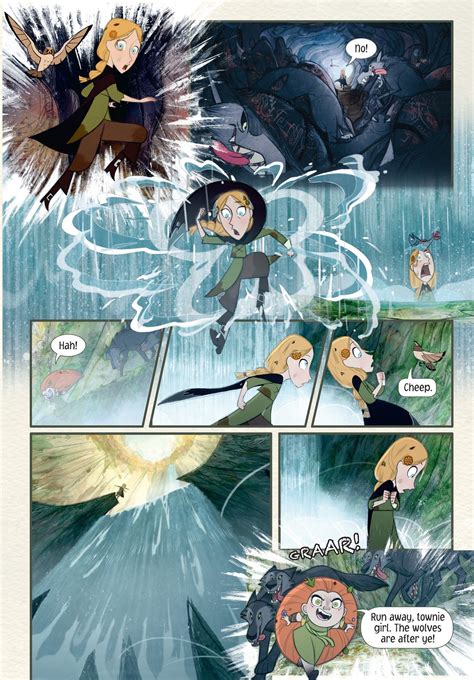 Read Online Wolfwalkers The Graphic Novel Comic Issue Tpb Part 1