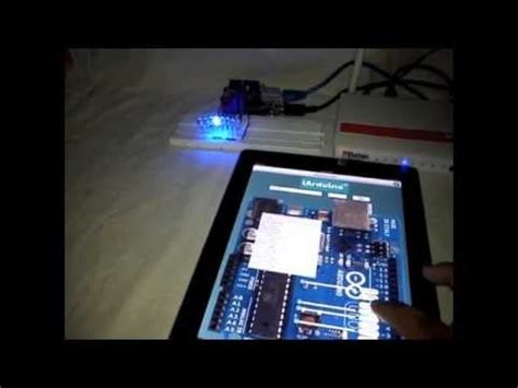 Control Arduino Board Wirelessly With IArduino Application And Your IPhone IPad Libraries