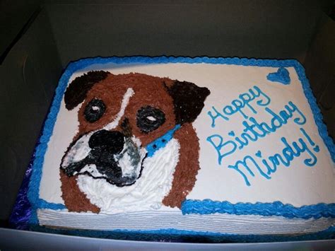 Boxer Cake Dog Birthday Party 2nd Birthday Birthday Parties Dog