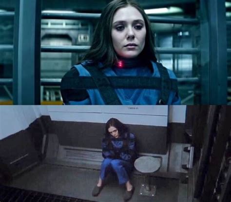 Scarlet Witch Captain America Civil War Bruja Escarlata Escarlata