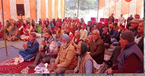 गौ माता सेवा सदन पडयालग में आज नव निर्मित भवन की तृतीय मंजिल का