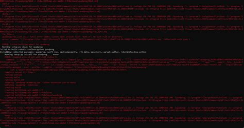 Building Wheel For Roboticstoolbox Python Setup Py Error Issue