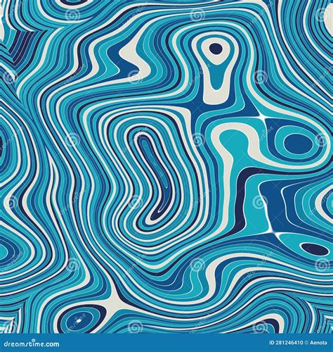Seamless Abstract Wave Pattern Stock Illustration Illustration Of Undulant Background