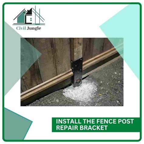 How To Replace A Fence Post Without Removing Concrete