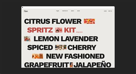 Drink Haus UI UX Design Behance