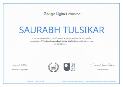 Saurabh Tulsikar On Linkedin Fundamentals Of Digital Marketing