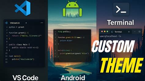 How To Make Your Own Vs Code Theme Youtube